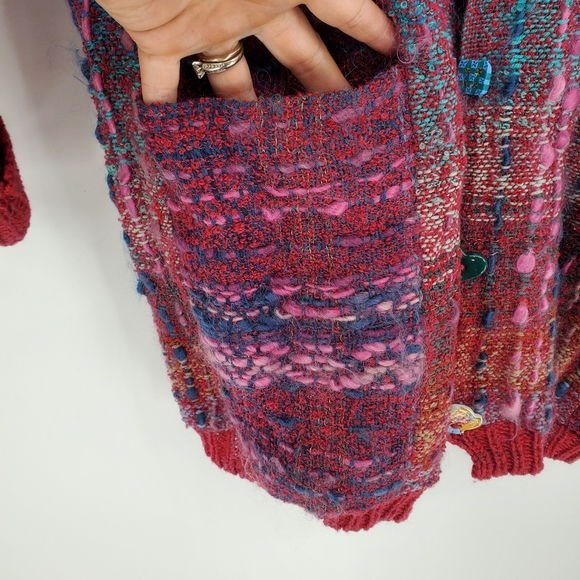 maggie doyle | Sweaters | Maggie Doyle Handwoven Design One Size ...